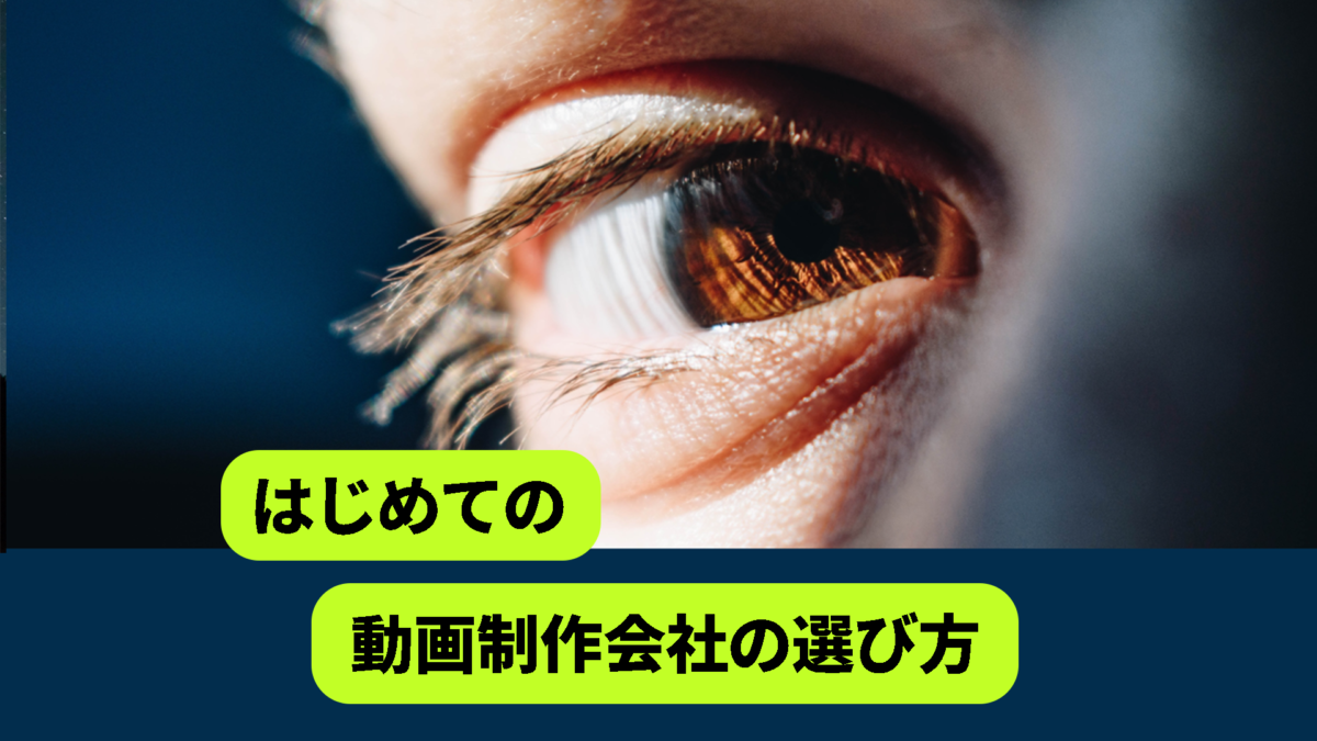 「動画制作会社の選び方」ここがポイント!動画制作会社を選ぶコツを解説¦2024年最新版 千葉県の動画制作・企業pv・映像制作会社なら